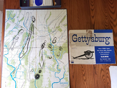 Avalon Hill's Gettysburg: Vintage Civil War Board Game Historical ...