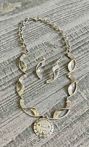 Roderick Tenorio for Relios Co.. SS Wind Dancer SET NECKLACE/EARRINGS # ...