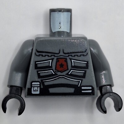 LEGO Minifigure Figure Torso Space Police 3 Officer sp094 | eBay