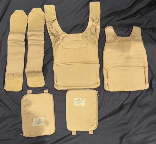 USMC Medium Plate Carrier GEN III Inner Vest. Soft Armor With Side ...
