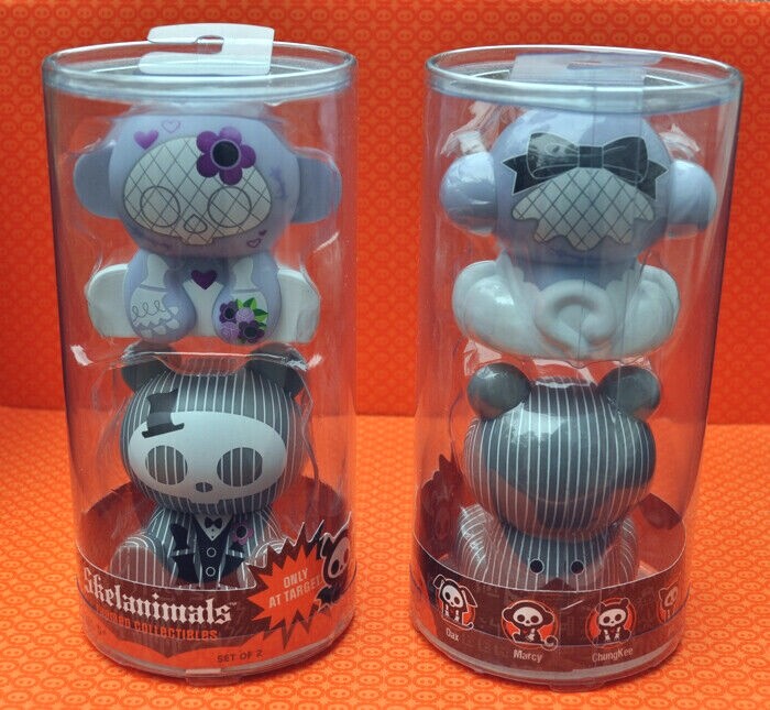 Skelanimals Vinyl Figures Marcy Monkey ChungKee Panda 2009 Wedding ...