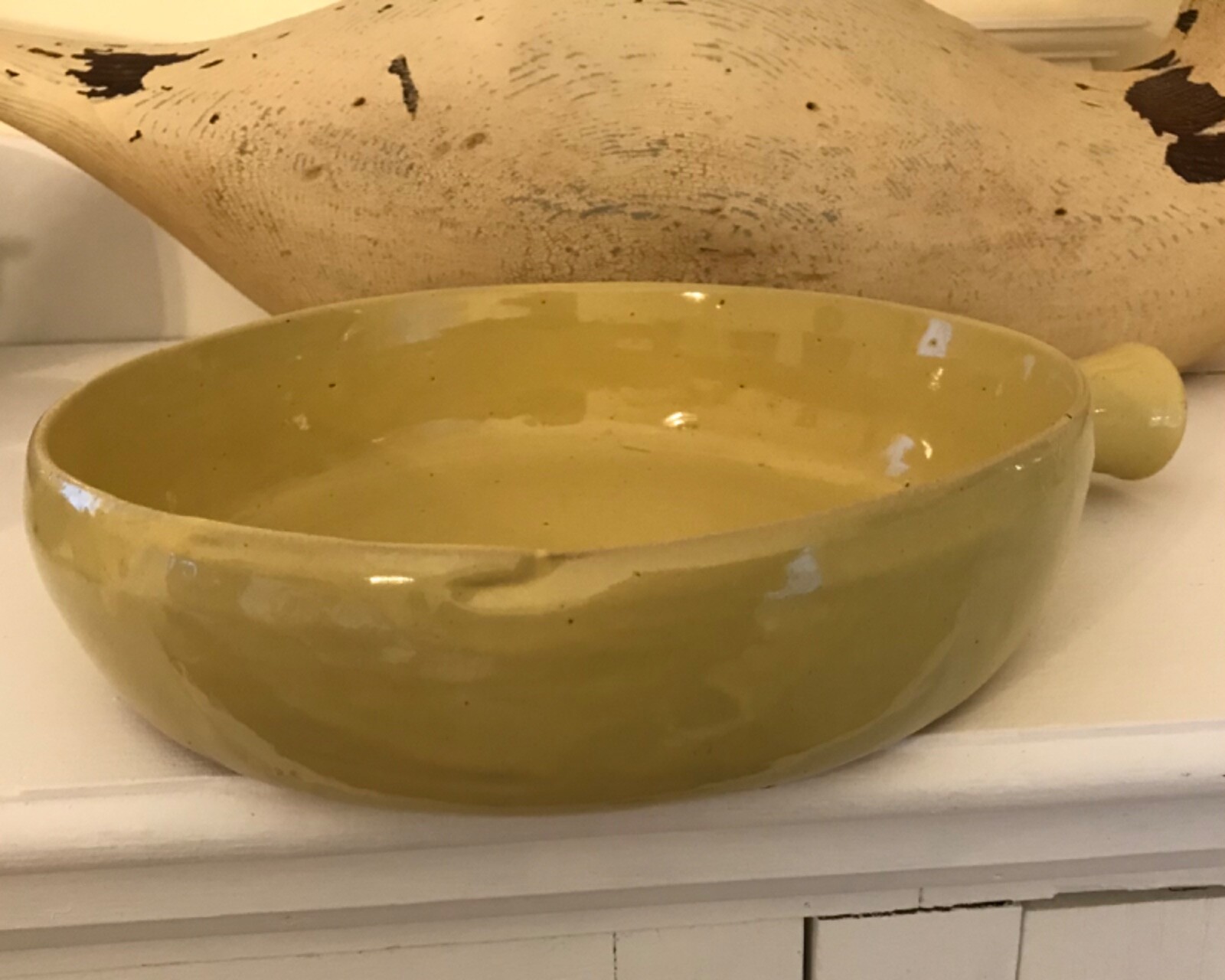 Bybee Pottery BB Handmade in Kentucky Serving Bowl 13 1/2” Including ...