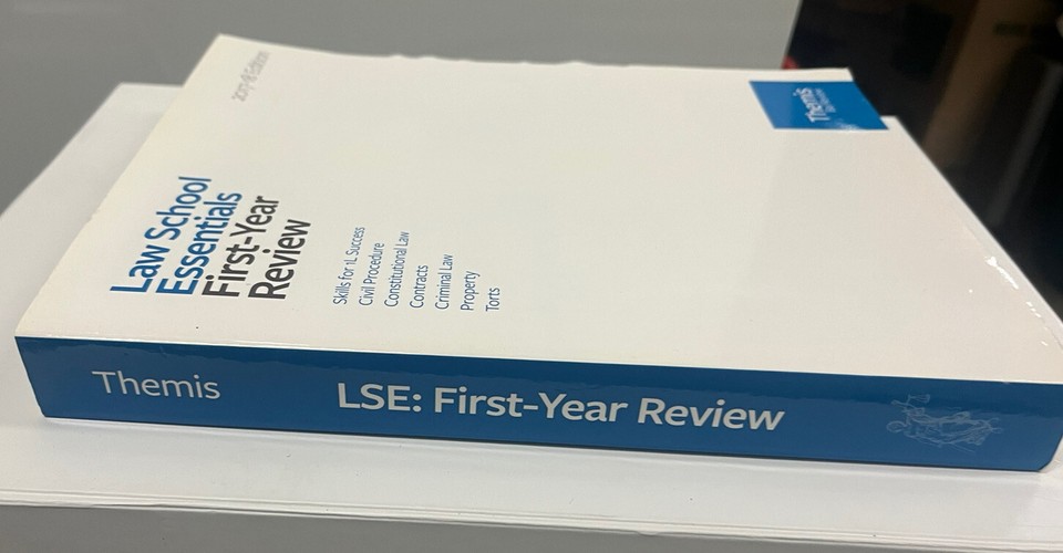 LAW SCHOOL ESSENTIALS First-Year Review 2017-18 Themis Bar Review | eBay