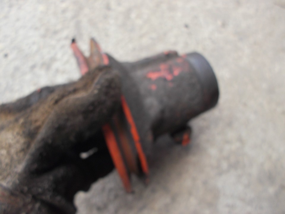 Allis Chalmers D17 AC Tractor engine motor crankshaft belt drive pulley ...