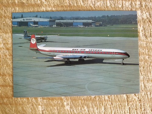 DAN AIR LONDON DH 106 COMET 4C.VTG AIRCRAFT POSTCARD*P48 | eBay