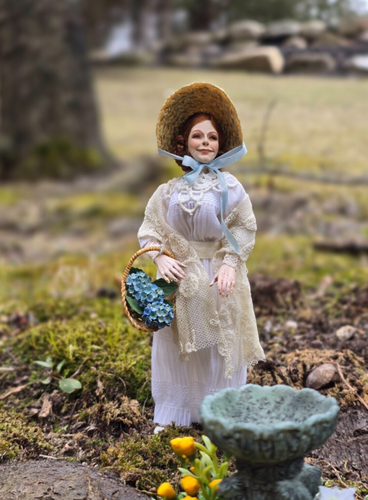 Miniature Dollhouse ORIGINAL Marcia Backstrom Summer Beauty Clay ...