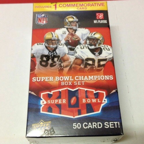 Upper Deck New Orleans Super Bowl XLIV Sealed 50 Card Set | eBay