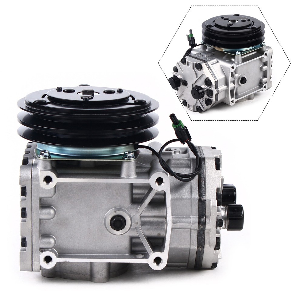 For Freighliner Kenworth Peterbilt New York Type A/C Compressor w ...