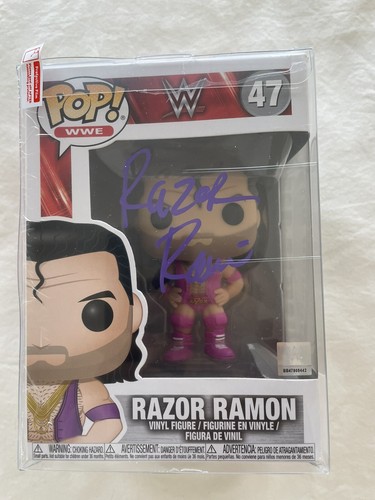 Wwe Wwf Razor Ramon Signed Autograph Funko Pop | eBay