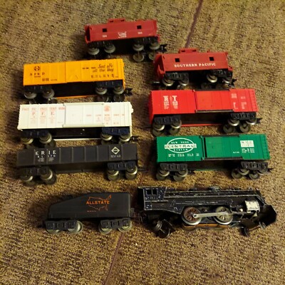 VINTAGE MARX 09629 SEARS ALLSTATE ELECTRIC TRAIN SET O SCALE | eBay