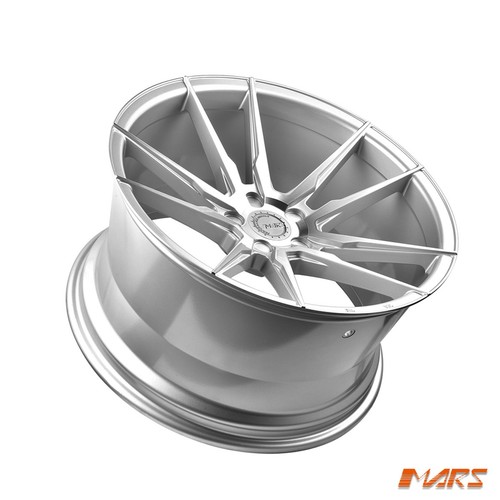 MARS MP-RH Silver 20 Inch Deep Concave Stag Alloy Wheels Rims 5x120 X5 ...