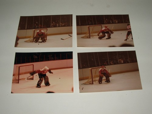 VTG 1980'S PAT RIGGIN PETE PEETERS WASHINGTON CAPITALS ORIGINAL GOALIE ...