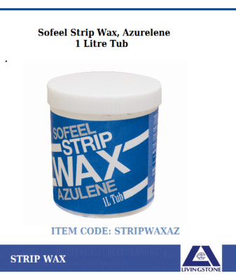 Sofeel Strip Wax Azurelene 1L Tub Each | eBay