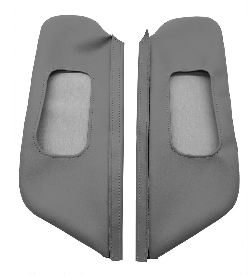 Fits 2000-2006 Ford Excursion Synthetic Leather Sunvisors Cover Med ...
