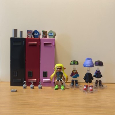 Splatoon Figure Locker dress-up gear collection Yaco nylon retro bomber ...