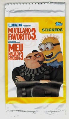 Brazil 2017 Topps Despicable Me 3 - x100 Sticker Pack | eBay