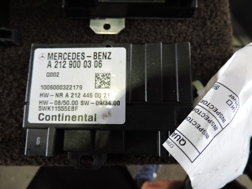 2008-11 MERCEDES S550 ML350 FUEL PUMP CONTROL MODULE 2129000306 | eBay