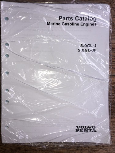 Volvo Penta 5.0GL-J,5.0GL-JF Marine Gas Engines Parts Catalog 7747680 ...