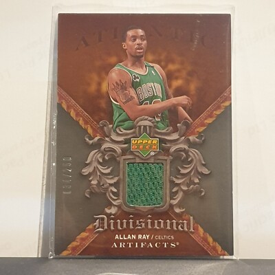 2007-08 Upper Deck Allan Ray Jersey Card #ed/250 - Boston Celtics ...