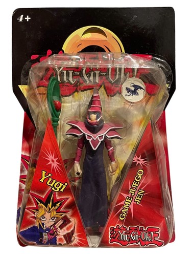 Yu-Gi-Oh Yugi 6" Action Dark Magician Figure Juego Jen Game 2003 Yugioh ...