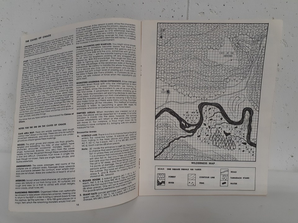 1978 2nd Ed Dungeon & Dragons Basic Box Set. Gary Gygax, Dave Ameson ...