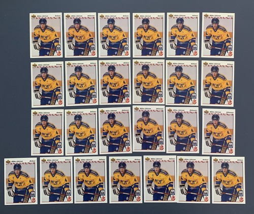(25) 1991 Upper Deck Niklas Lidstrom Rookie Card Lot HOF RC Red Wings ...