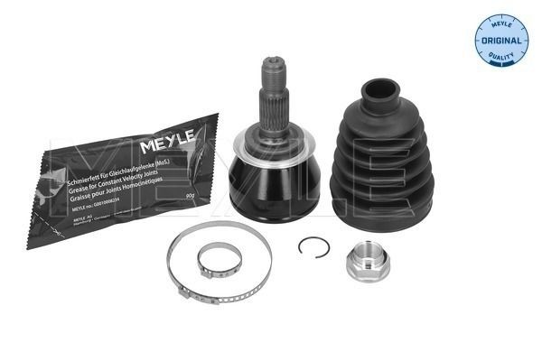 DRIVESHAFT CV JOINT KIT FRONT WHEEL SIDE MEYLE 314 498 0053 A NEW OE ...
