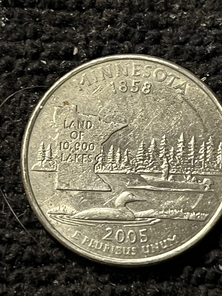 2005P Minnesota state Quarterw/ Error Second Tree From The Right | eBay