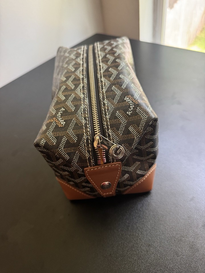 Goyard Small Bag For Toiletries And Small Accessories Black/brown BRAND ...