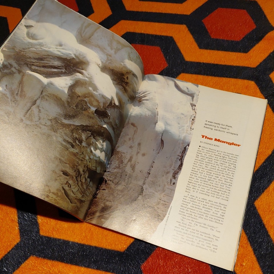 CAVALIER Magazine 1972 DECEMBER Stephen King Story "THE MANGLER" | eBay