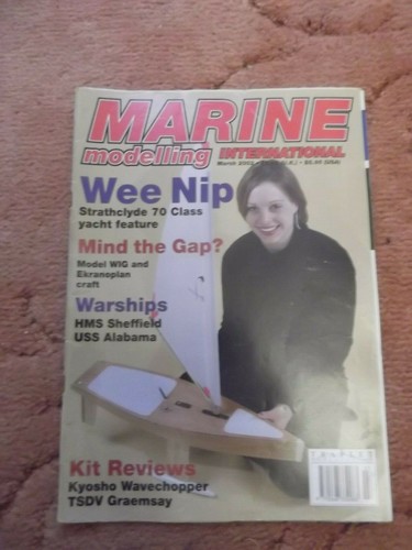 Marine Modelling Int.Magazine March 2002 Used but in good condition no ...
