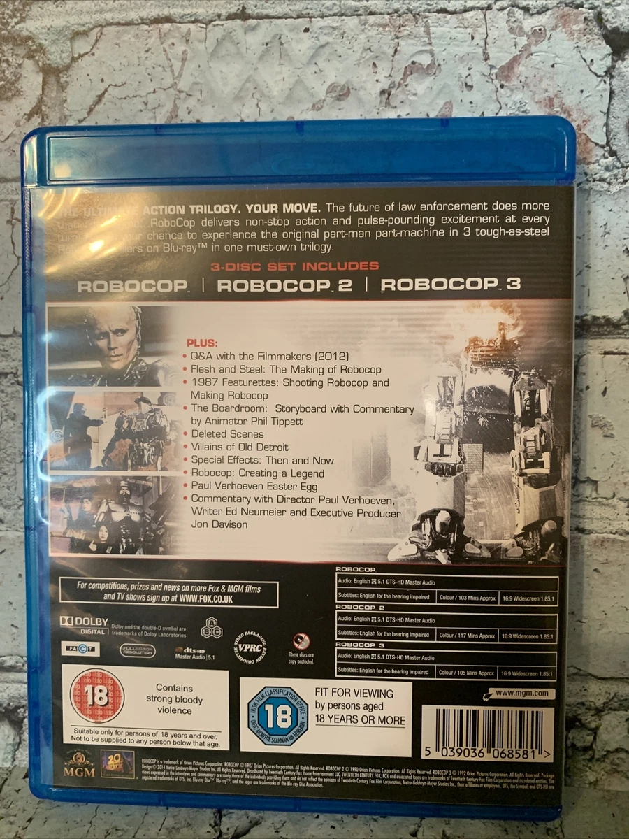Robocop 3 Blu Ray