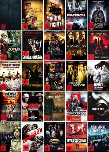 FSK 18 Paket 3 - 31 Filme auf 27 DVD's/NEU/OVP | eBay