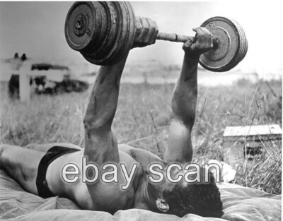 GORDON SCOTT BARECHESTED BEEFCAKE BULGE SPEEDOS WORKOUT 8X10 PHOTO 60 ...