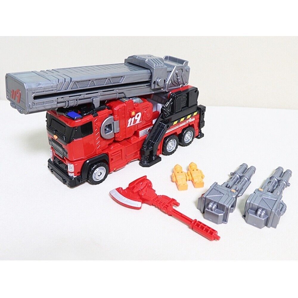 Tobot Rescue TOBOT BOOM Fire Engine Truck Red Great Transforming Robots ...