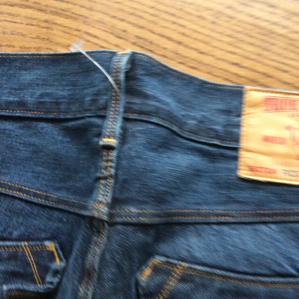 TRUE RELIGION MEN RICKY BIG T Cowboy Boot Strat Cut JEANS SZ 30X34 BLUE ...