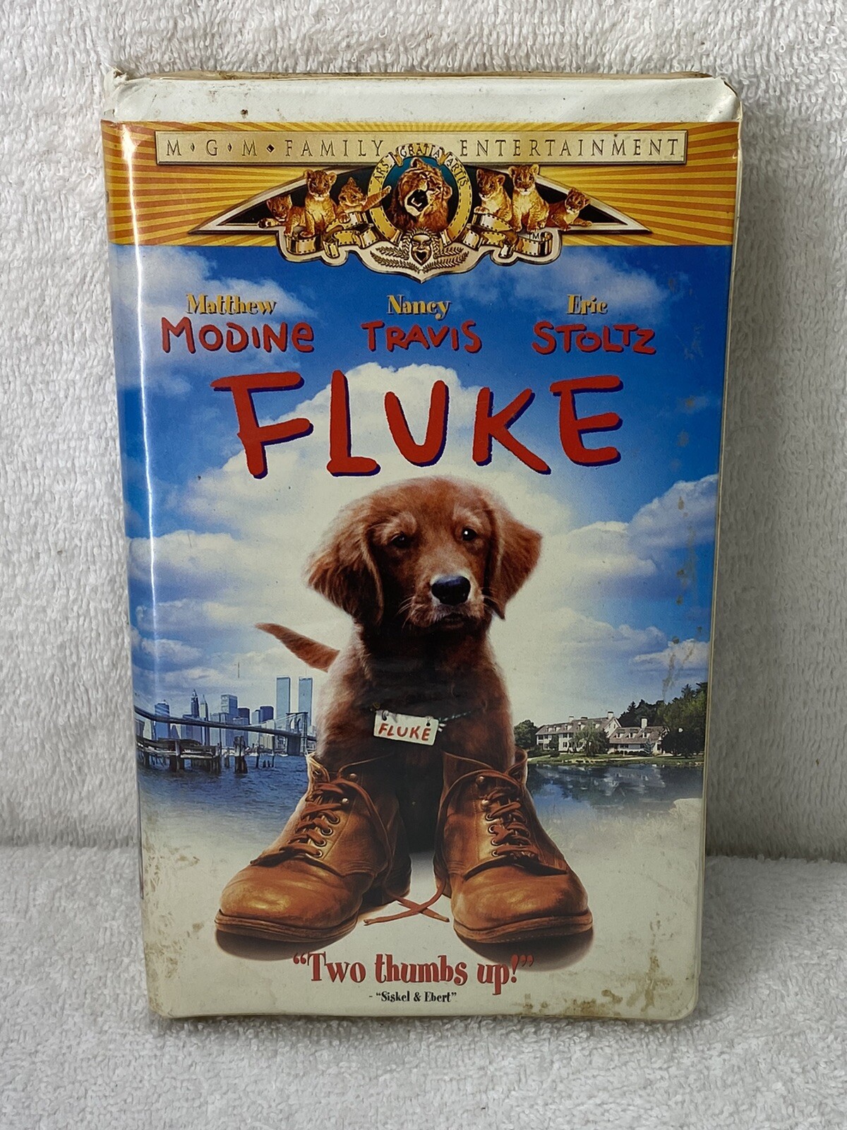 Fluke VHS 1996 Clamshell Family Entertainment. Matthew Modine ...