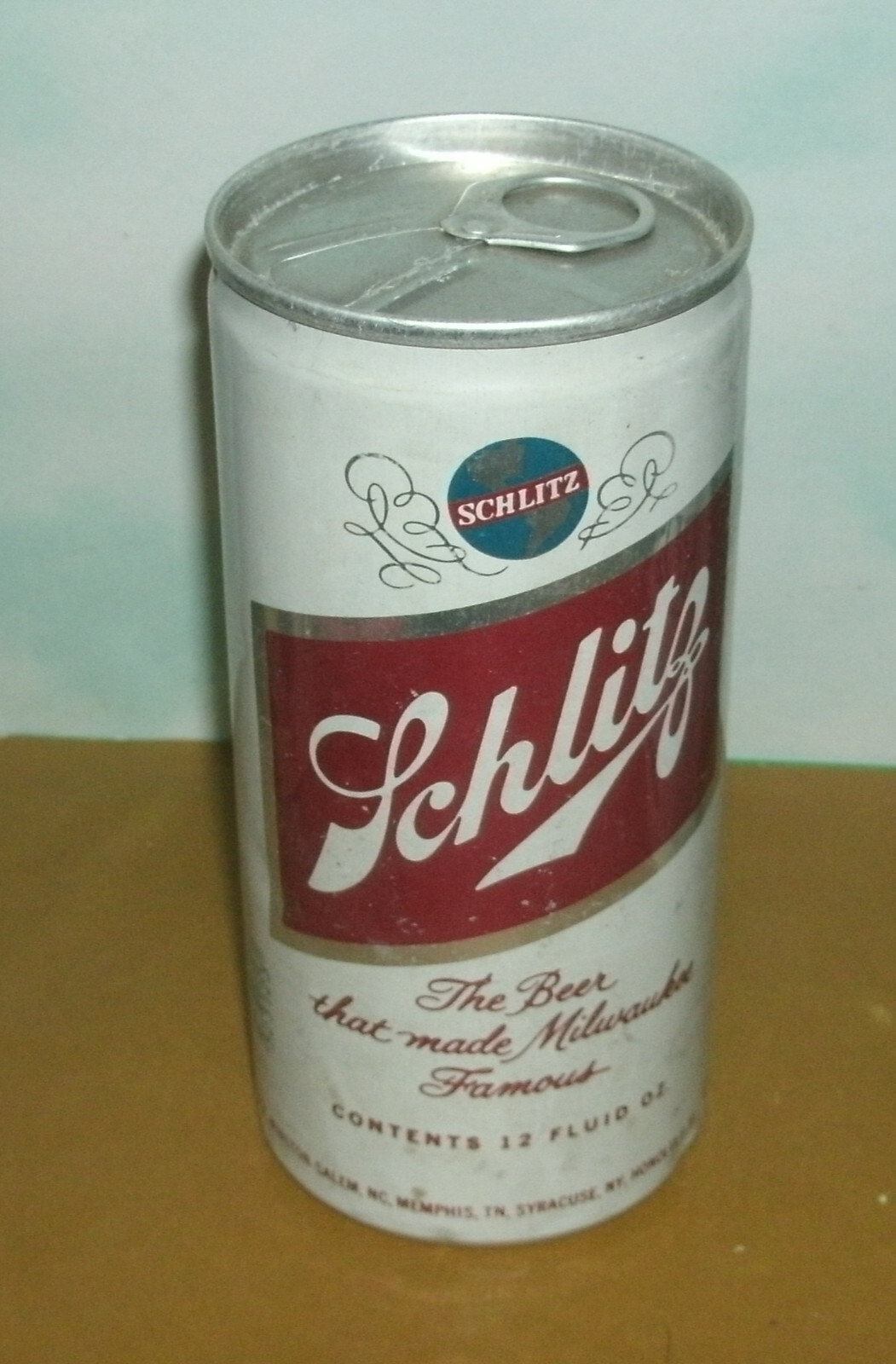 Schlitz Beer Can