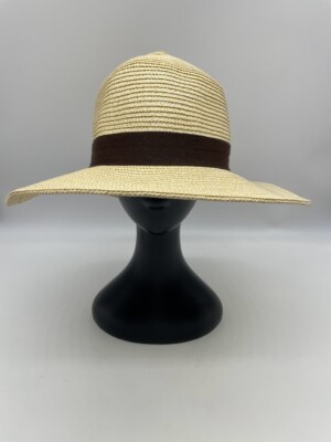 Sun ‘N’ Sand UPF 50+ Summer Sun Shade Hat Black Ribbon Trim One Size | eBay