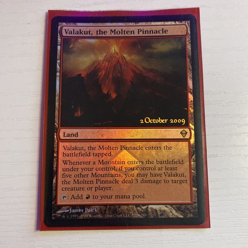 Valakut, the Molten Pinnacle - FOIL - MTG Zendikar LP Magic The ...