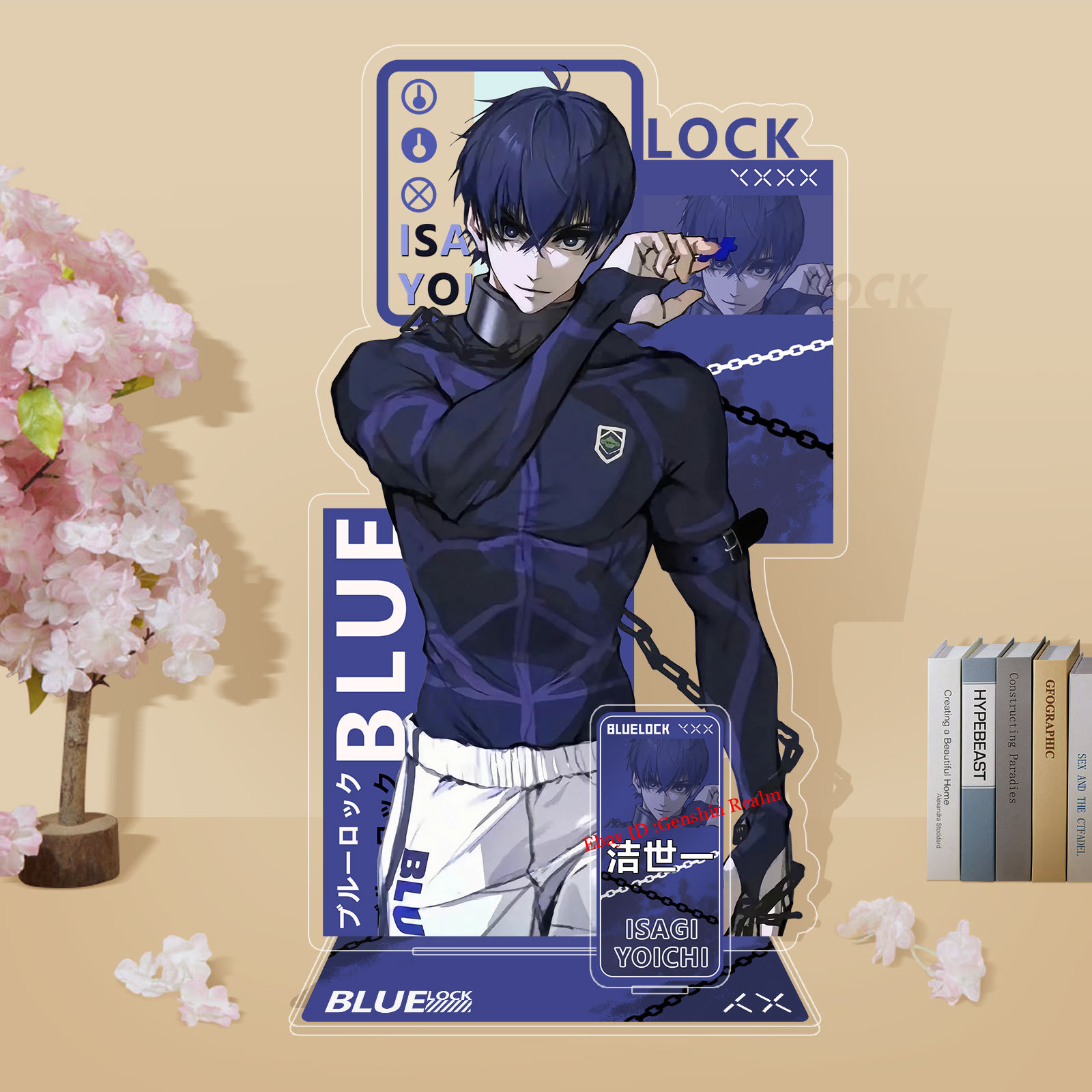 Anime BLUE LOCK Isagi Yoichi Stand Establish Brand Figure Acrylic Gift ...