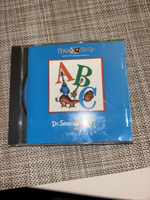 Dr. Seuss's ABC User's Guide CD-ROM for PC (1995, Living Books) VG | eBay