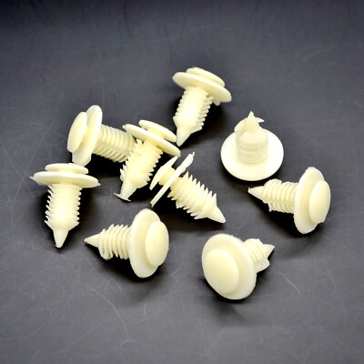 15pcs Interior Door Clips Trim Panel Fastener Screws Rivet Retainers ...