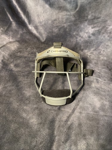 Champro Softball Face Mask Guard CM01Y Youth & Adult Silver Adjustable ...
