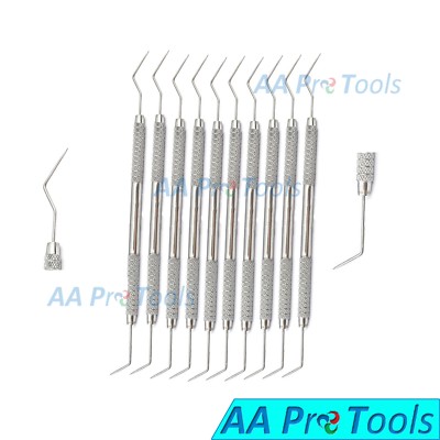 10 Dental Diagnostic PROBE Endo Explorer DG 16 Double Ended Instruments ...