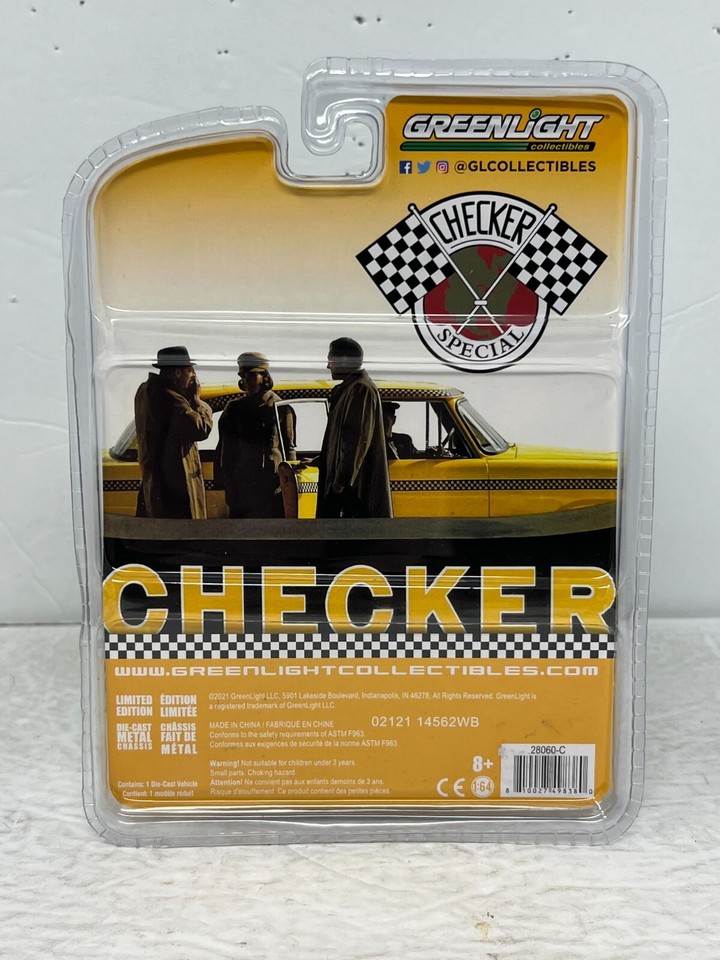 Greenlight Checker 60th Anniversary 1960 Checker Marathon RAW 1:64 ...