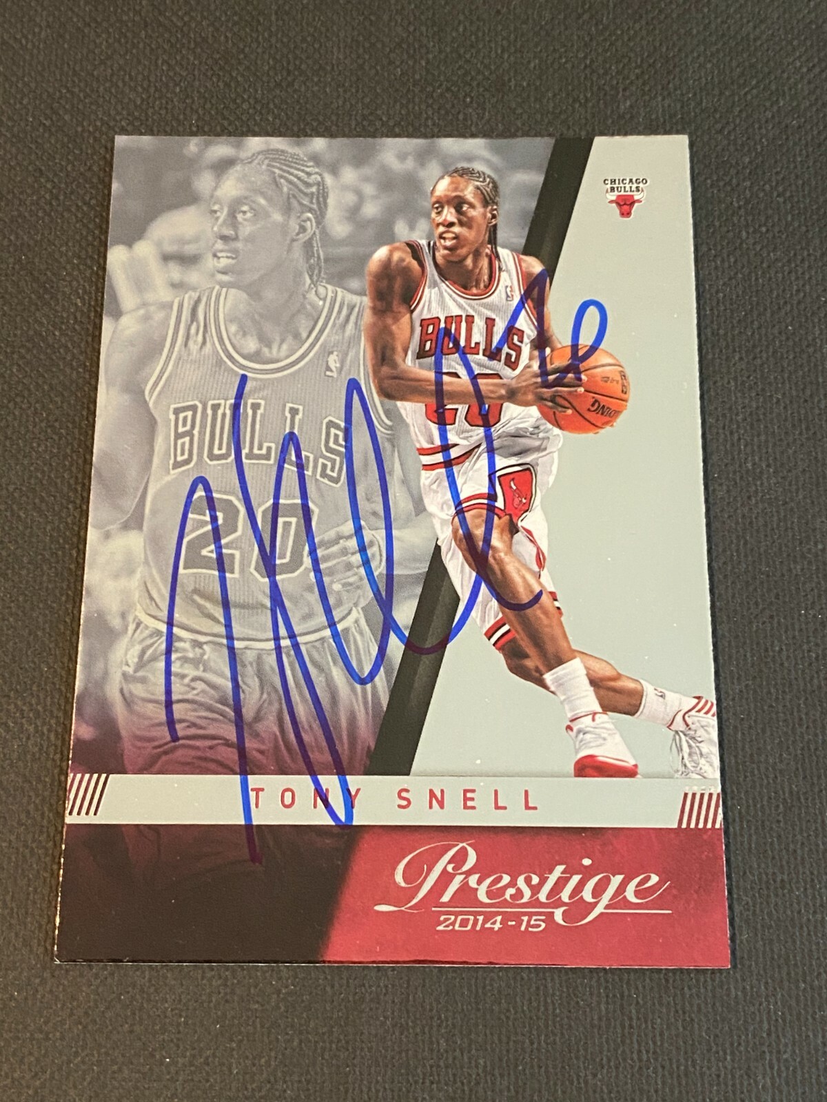 Tony Snell Signed 2014-15 Panini Prestige Card #53 Auto Bulls Autograph ...
