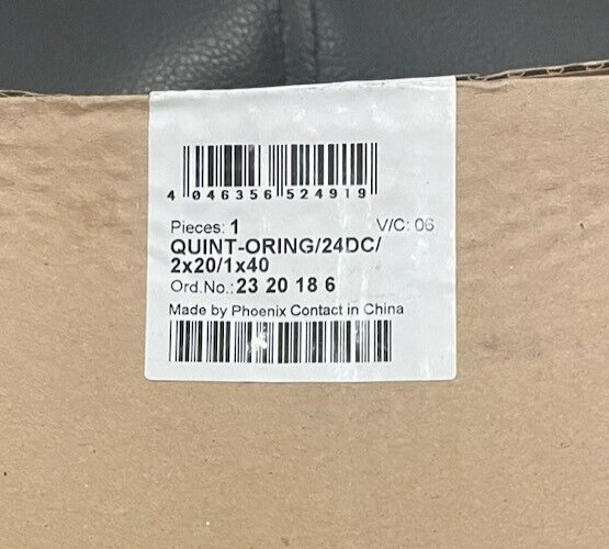Phoenix Contact QUINT-ORING/24DC/2X20/1X40 2320186 Power Supply | eBay