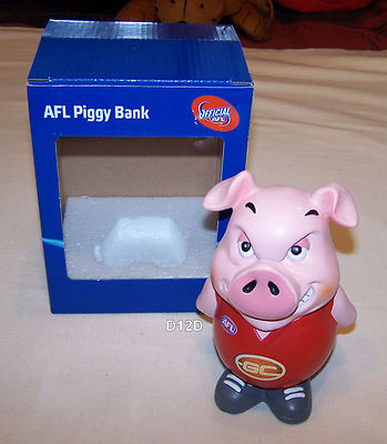 Gold Coast Suns AFL Attitude Piggy Bank Money Box 15cm Resin Hand ...