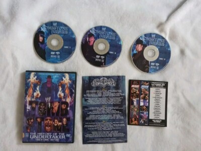 WWE - Tombstone: The History of the Undertaker (DVD, 2005, 3-Disc Set ...